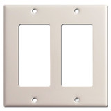 Double Decora Rocker GFI Switch Plate Cover - Red