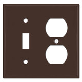 Brown Combo Wall Plate Covers