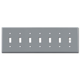 Gray Toggle Switch Plates for Light Switches - Made in USA