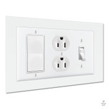 Wall Guard 8x6 Triple Light Switch Plate Expander | Kyle Switch Plates