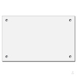 6'' X 6'' All Blank Wall Plate Cover Panel - No Holes | Kyle Switch Plates