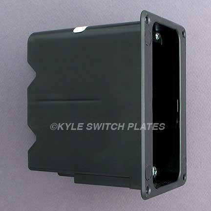 Floor Mounted Tamper Resistant Electrical Outlet & Nickel Cover Plate