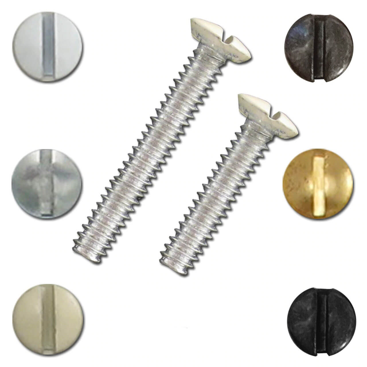 Switch Plate Screws for Outlet Covers & Electrical Wall Plates