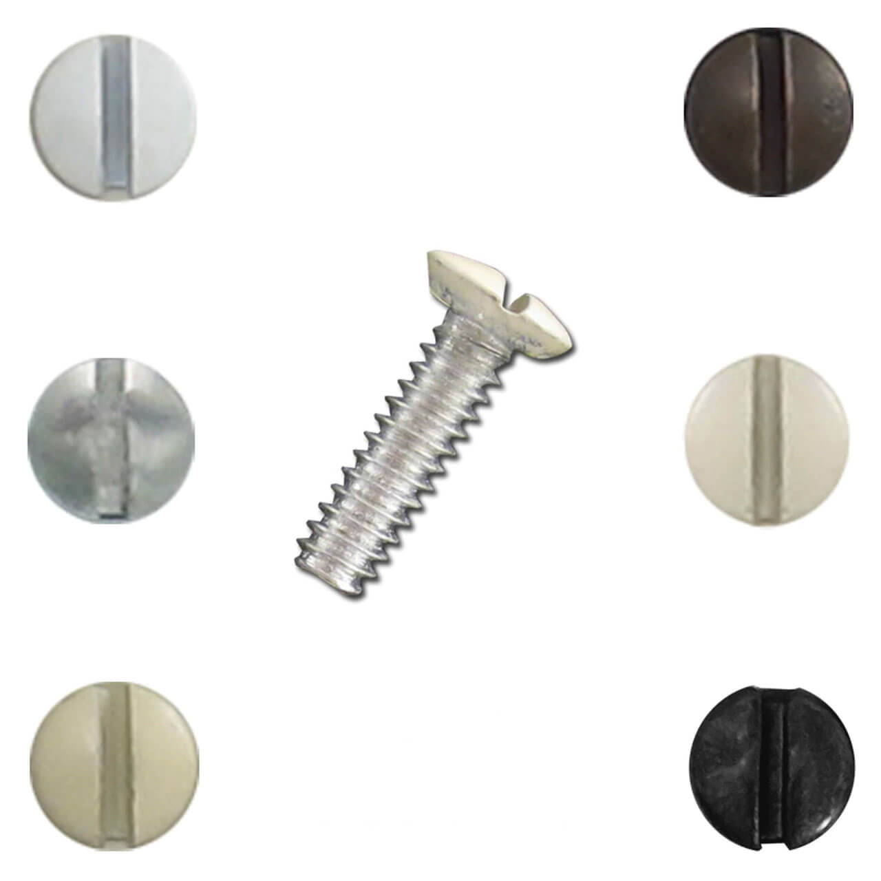 Switch Plate Screws for Outlet Covers & Electrical Wall Plates