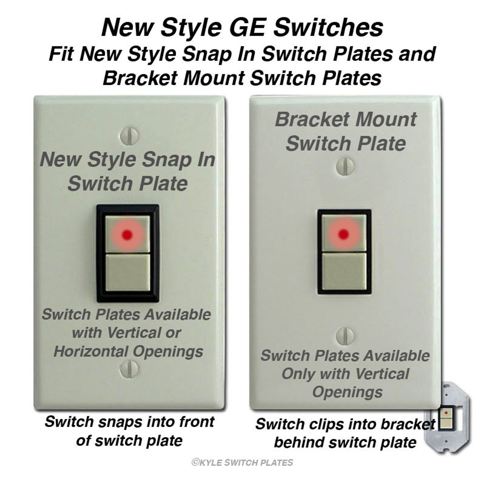 Ge Low Voltage Pilot Light Switch Rs232p Ivory Kyle