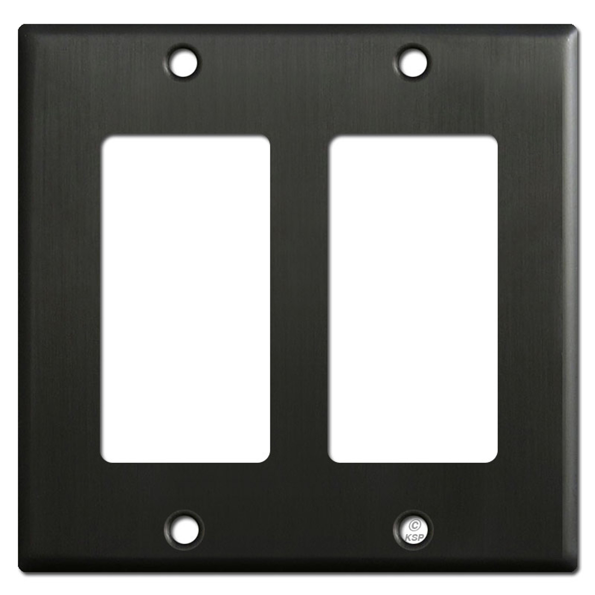 1 Rocker Light Switch Covers - Dark Bronze