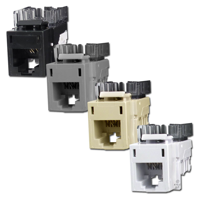 Jumbo Two Phone Jack Switch Plates Covers