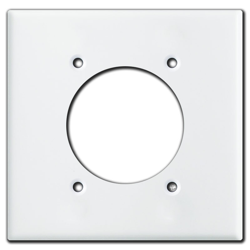 30A 50A or 60A Power Outlet Cover Plate with 2.255 Inch Opening