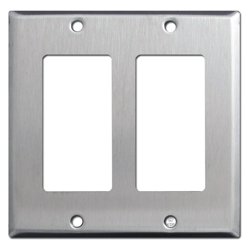 Nickel Light Switch - Decor Rocker | Kyle Switch Plates