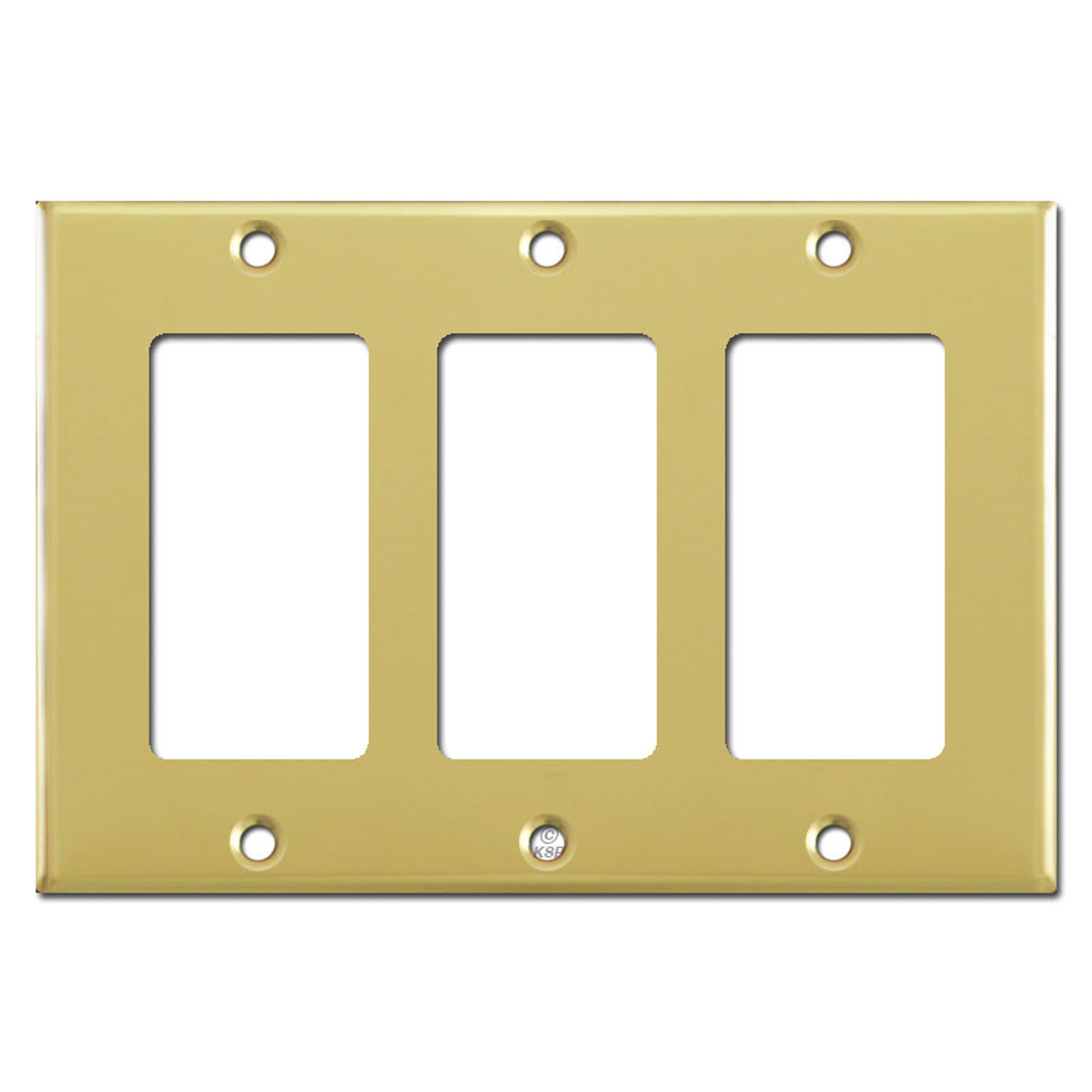4 Decora Rocker Switch Plate Covers Antique Brass