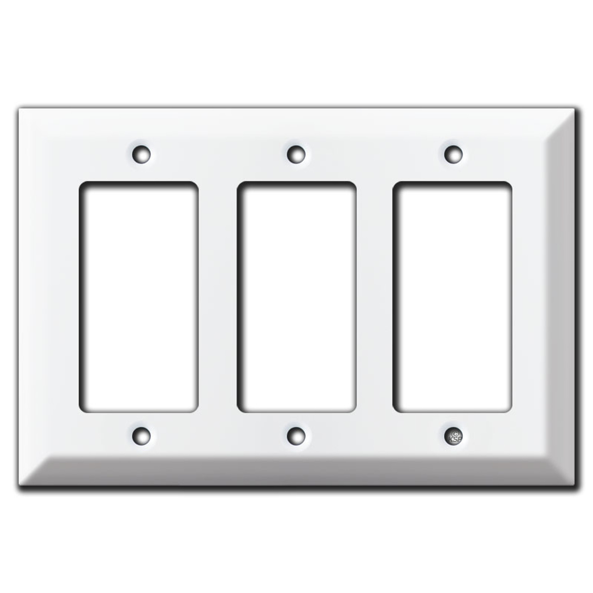 Deep Center 1 Gfi Decora Rocker Light Switch Cover White