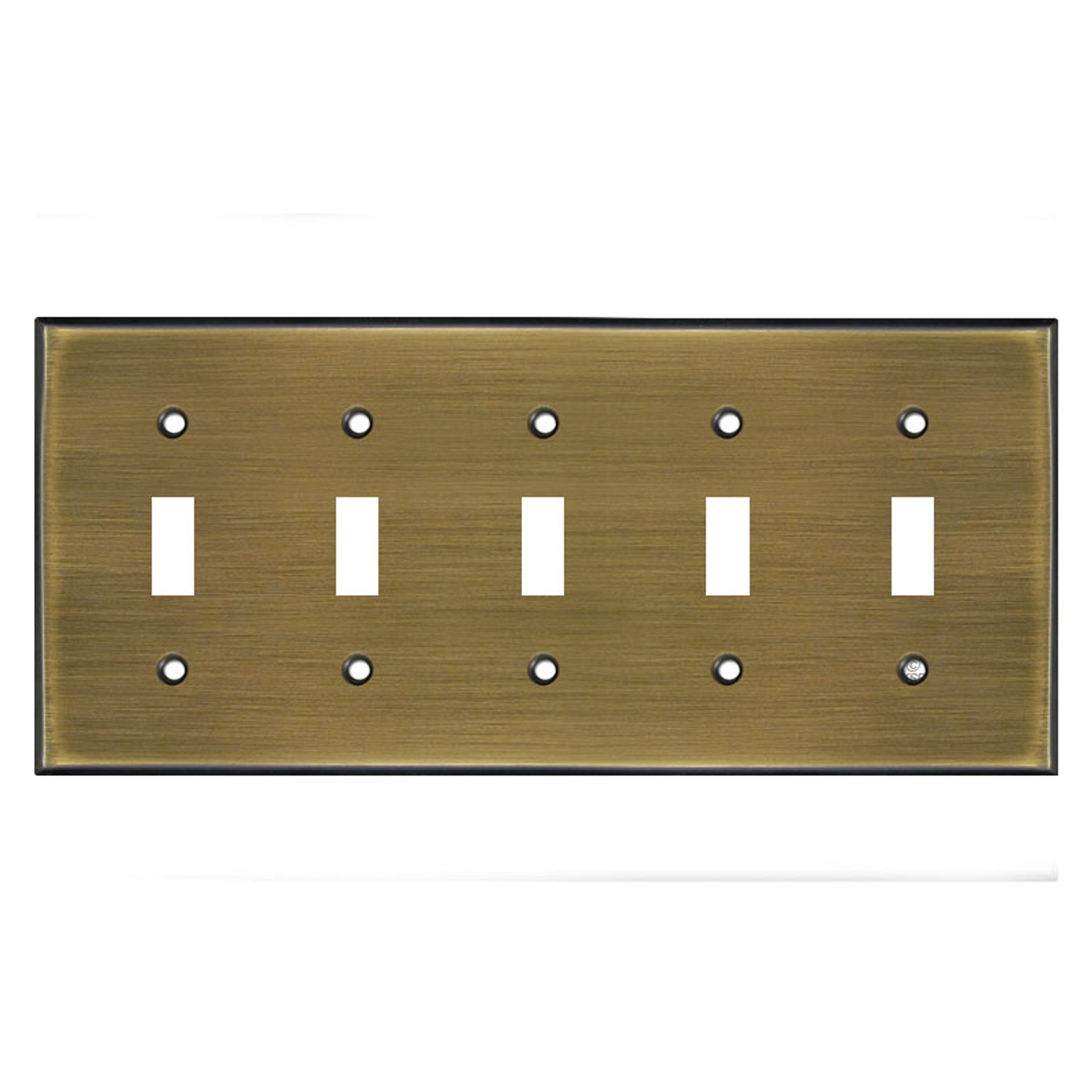 5 Toggle Light Switch Plate Covers Antique Brass 5-toggle-light-switch-plate-covers-antique-brass