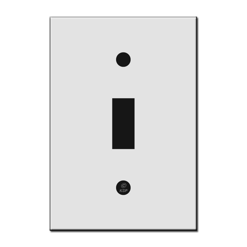 Short Outlet Covers, Trimmed Light Switch Cover Plates
