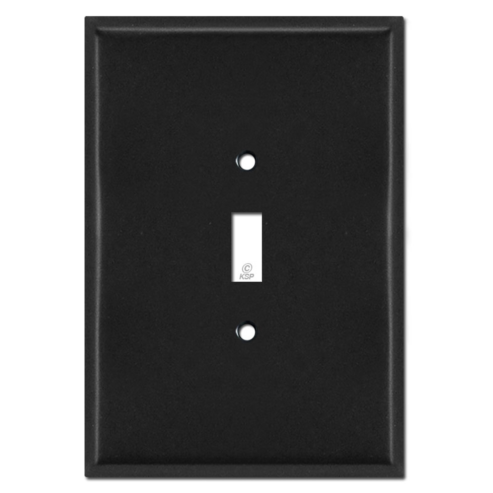 Black Oversized Switch Plates And Outlet Covers