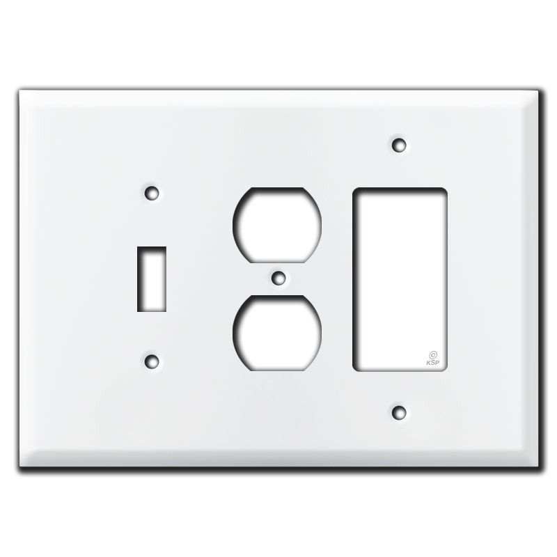 Jumbo Toggle Outlet Decora Electrical Light Switch Covers