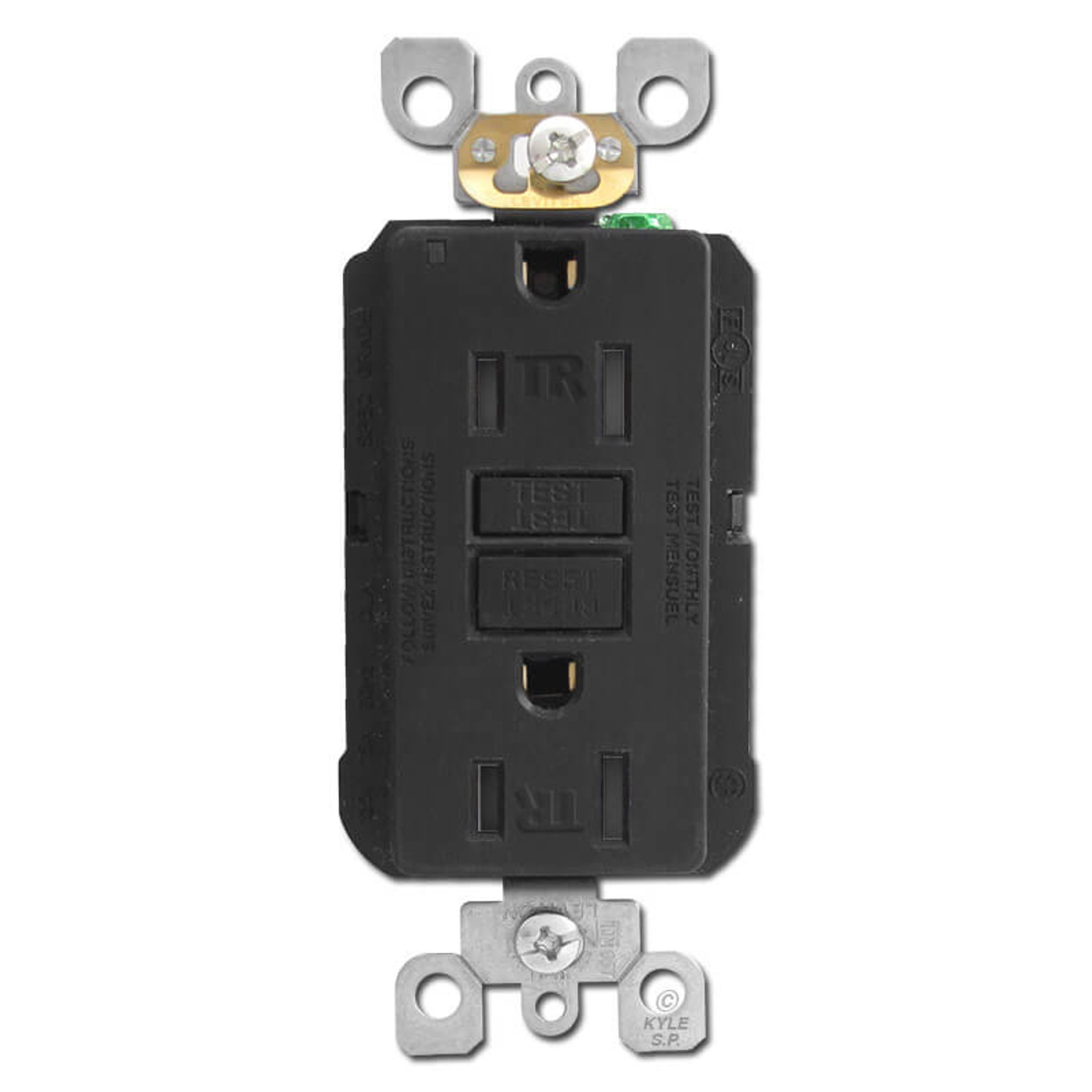 White Rocker Switch 15 Amp | Kyle Switch Plates