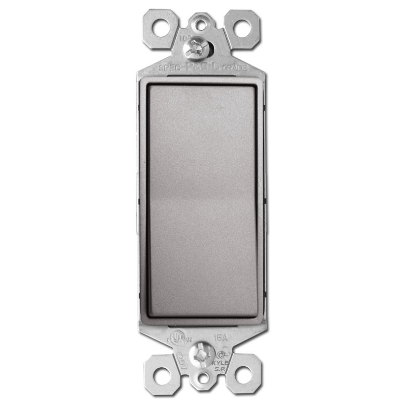 Nickel Electrical Outlets & Light Switches | Kyle Switch Plates
