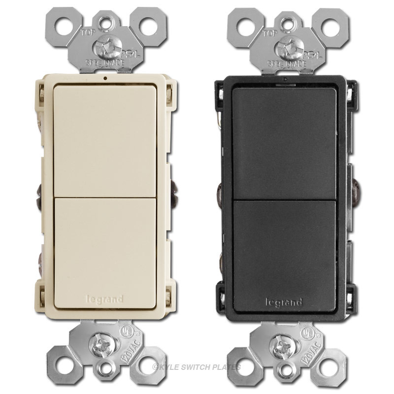 Triple Light Switches Dual S/P + 3-Way Legrand RCD113