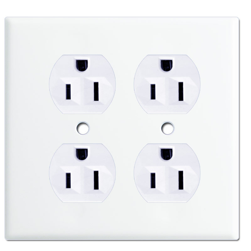 Deep 4 Horizontal Toggle Switch Plates | Kyle Switch Plates