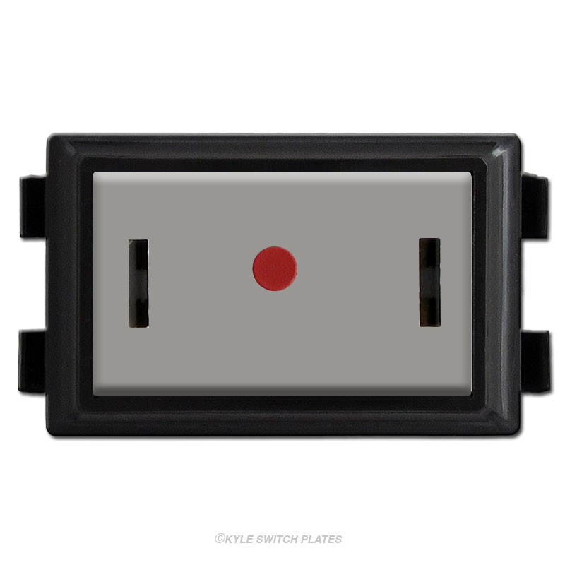 GE Low Voltage Pilot Lighted Keyed Switch RS239PK - Gray