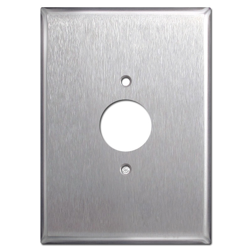 Jumbo Stainless Steel Wall Plates and Outlet Covers