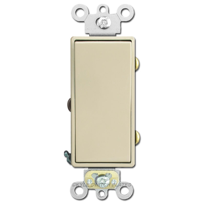 3-Way Decora Light Switch 20A Leviton - Ivory