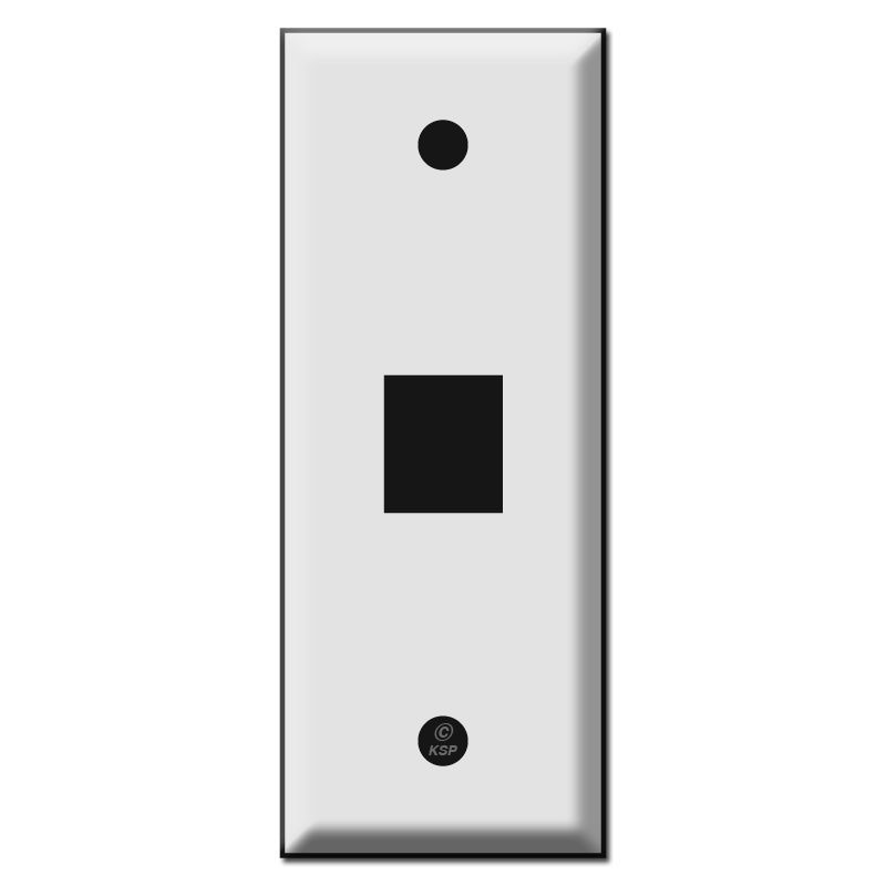 Oversized Single Telephone Jack Switch Plate Covers