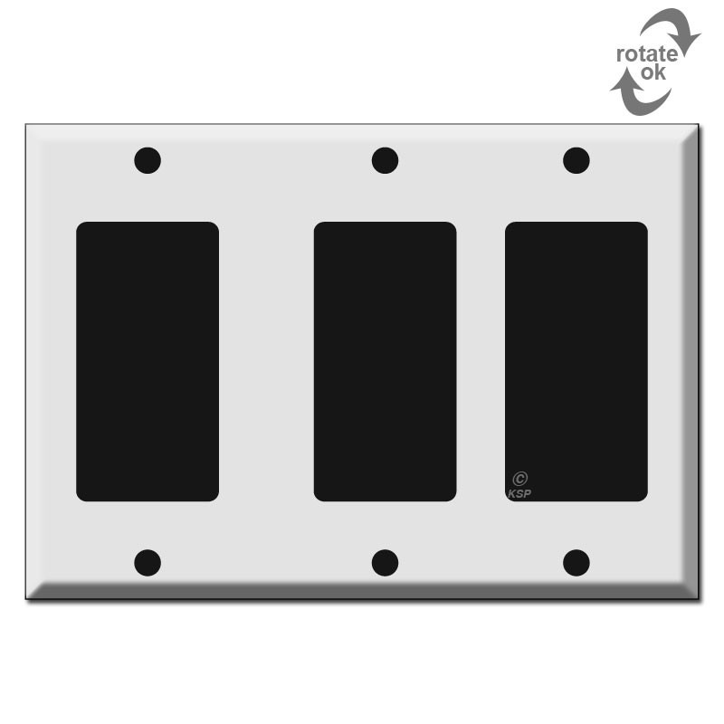 3 Gang Wall Plates | Kyle Switch Plates - Page 4
