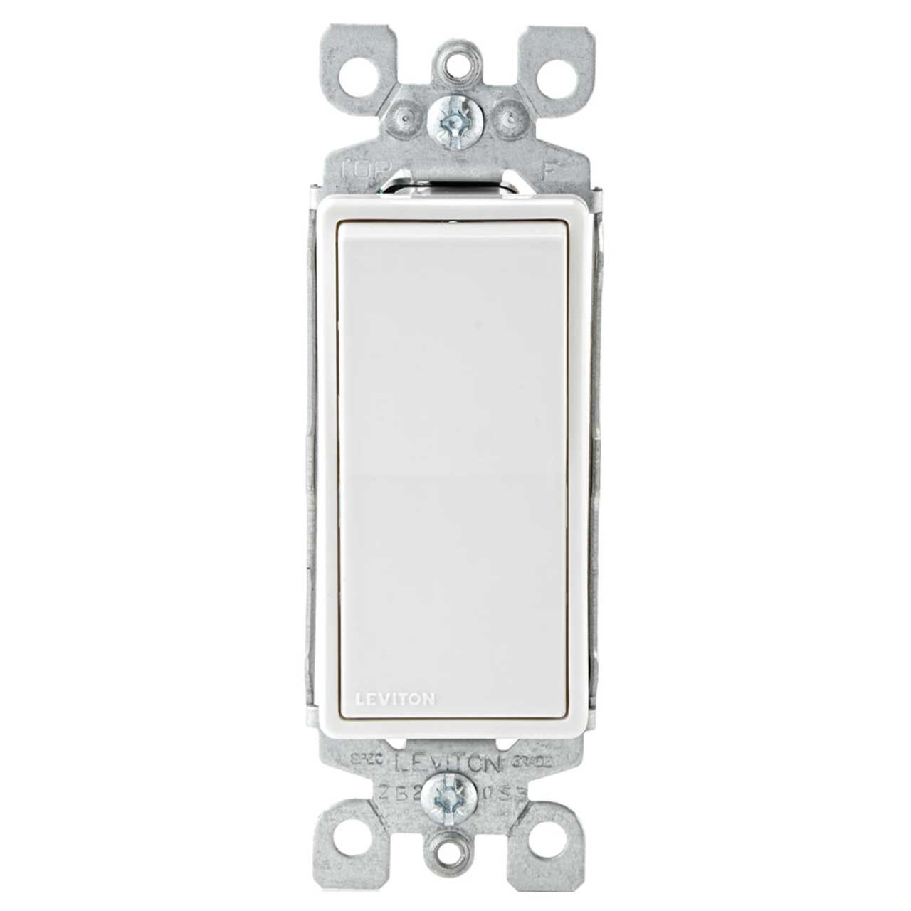 Oversized 2 Decora Rocker Switch Light Plate Covers - White