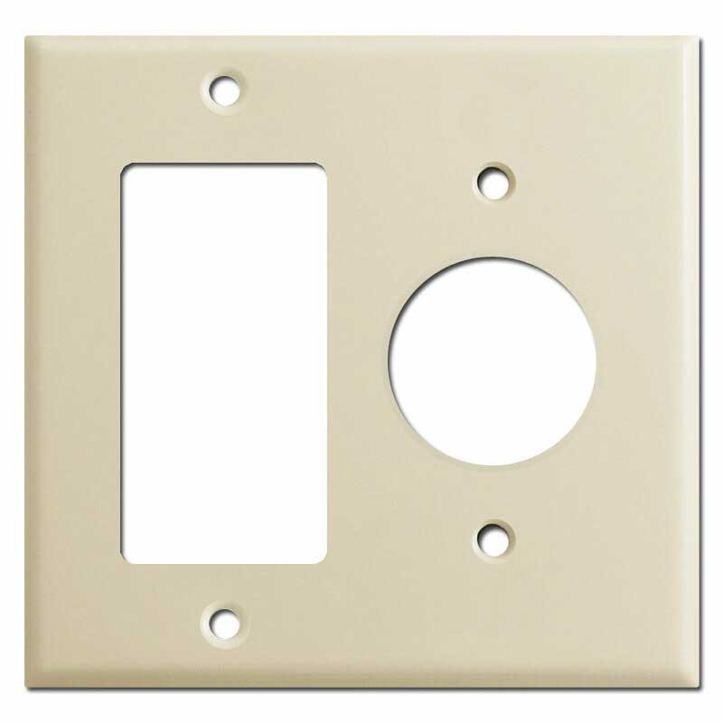 Ivory Combo Switch Cover Plates