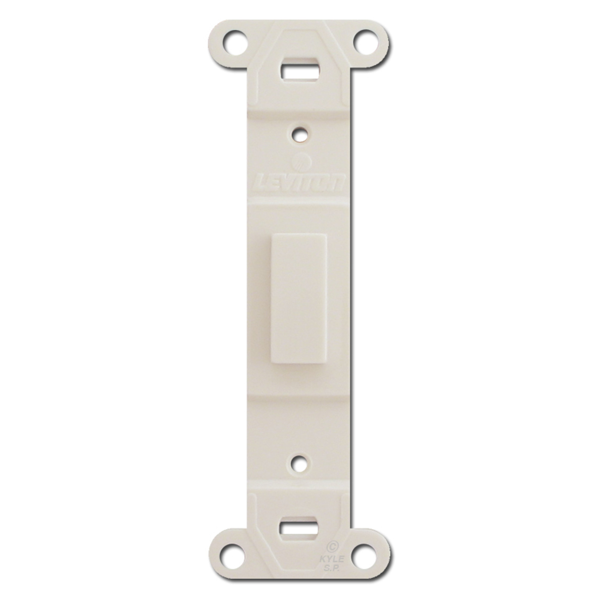 Light Almond Toggle To Blank Switch Plate Adapters