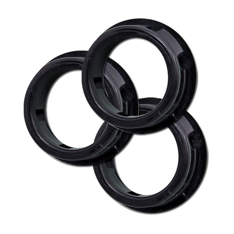 Split Rubber Grommets for Wall Plate, Plastic Bushings for Cable Cord