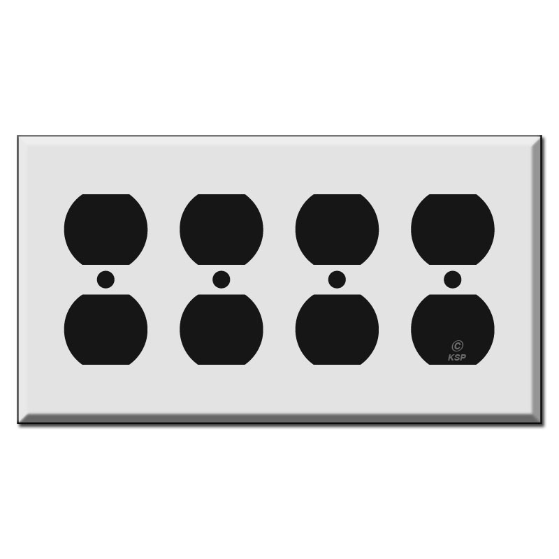4 Gang Wall Plates | Kyle Switch Plates