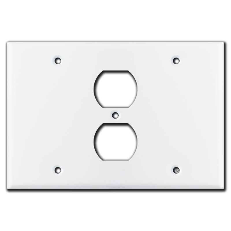 Blank - Outlet - Blank Combo Switch Plate | Kyle Switch Plates