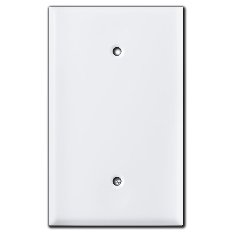 White Jumbo Wall Swith Plates and Outlet Covers