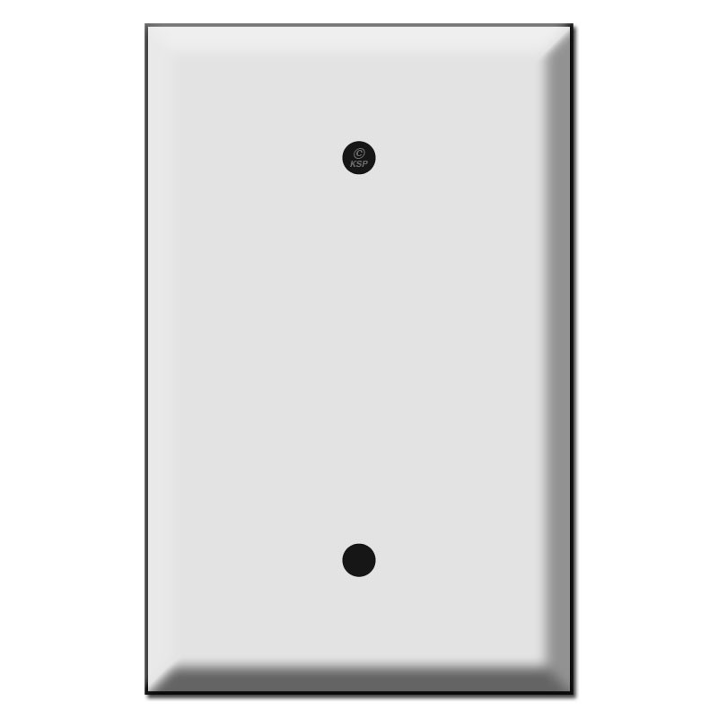 Extra Large Oversized Blank Wall Plate Covers 6.38'' High