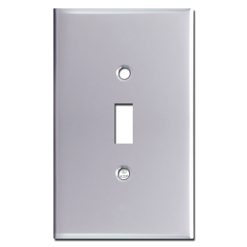 Jumbo Double Gang 4 Outlet Plug Switch Plates - Polished Chrome