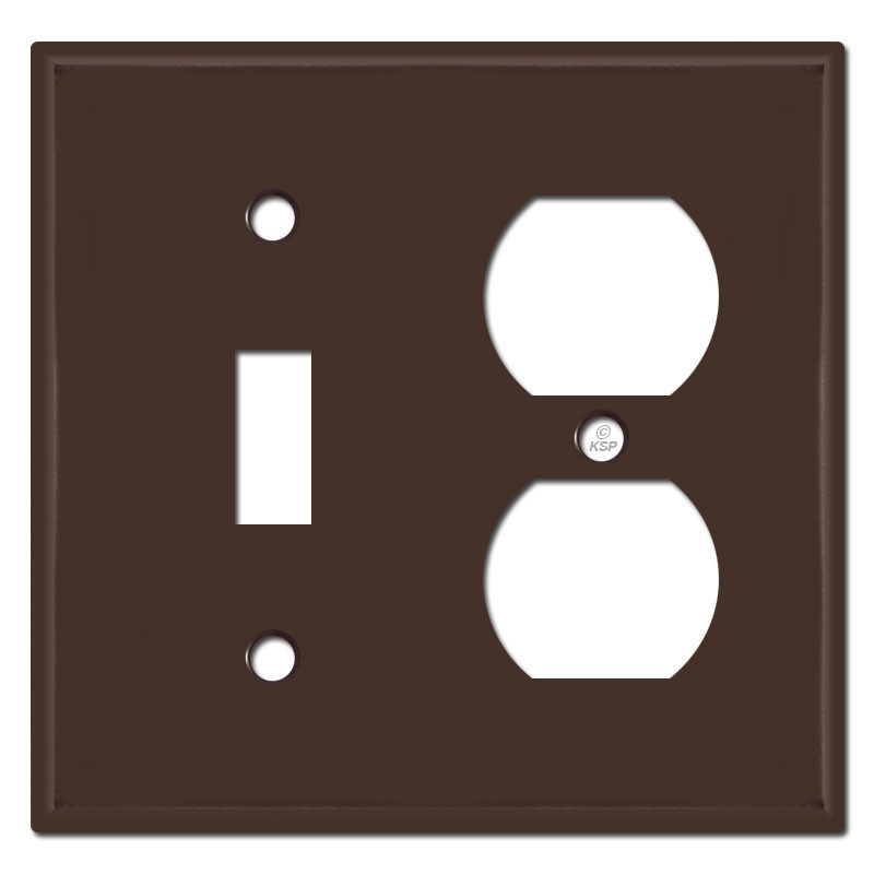 Brown Combo Wall Plate Covers
