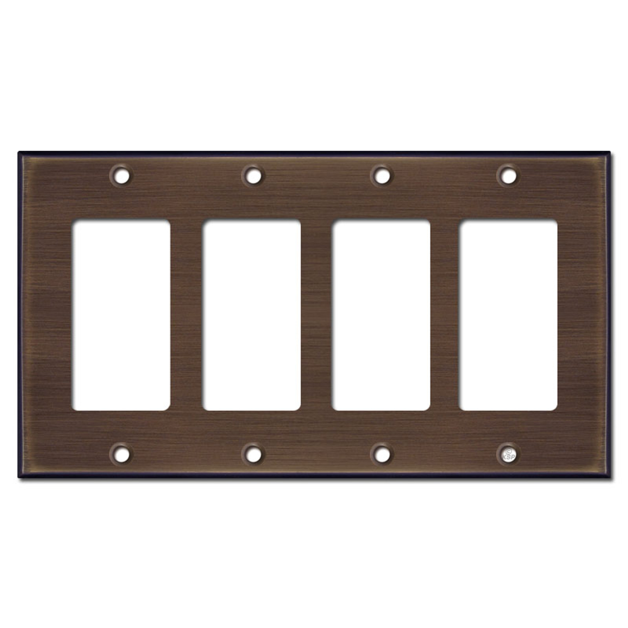 4 Decora Style Wall Plates Venetian Bronze Kyle Switch Plates