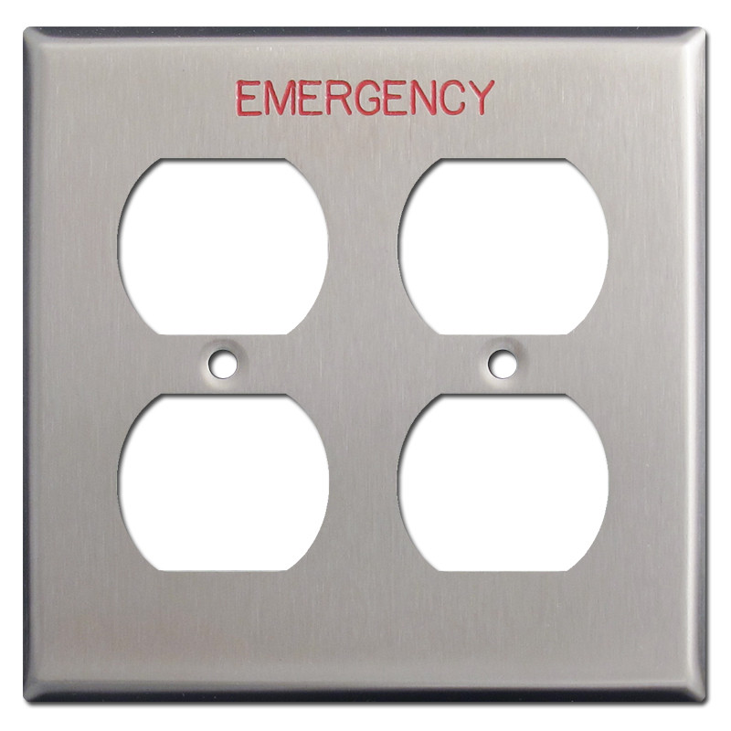 Emergency Toggle Switch Plates for Critical Locations