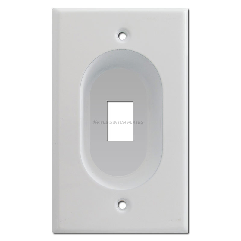 Cable Switch Plates, Wall Phone Jack Cover Plates