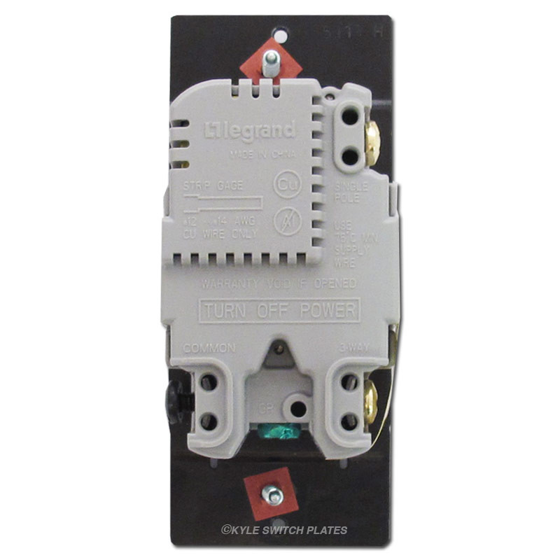 CFL LED Dimmer Switches 120V - White Ivory Light Almond Legrand