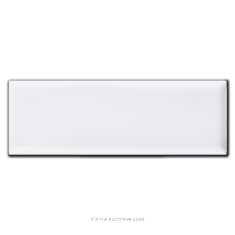 Long Tandem Blank Wall Plate Covers - 8.25'' x 2.75''