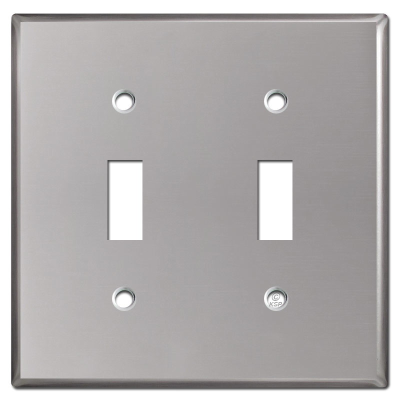 Polished Stainless Steel Wall Plates | Kyle Switch Plates