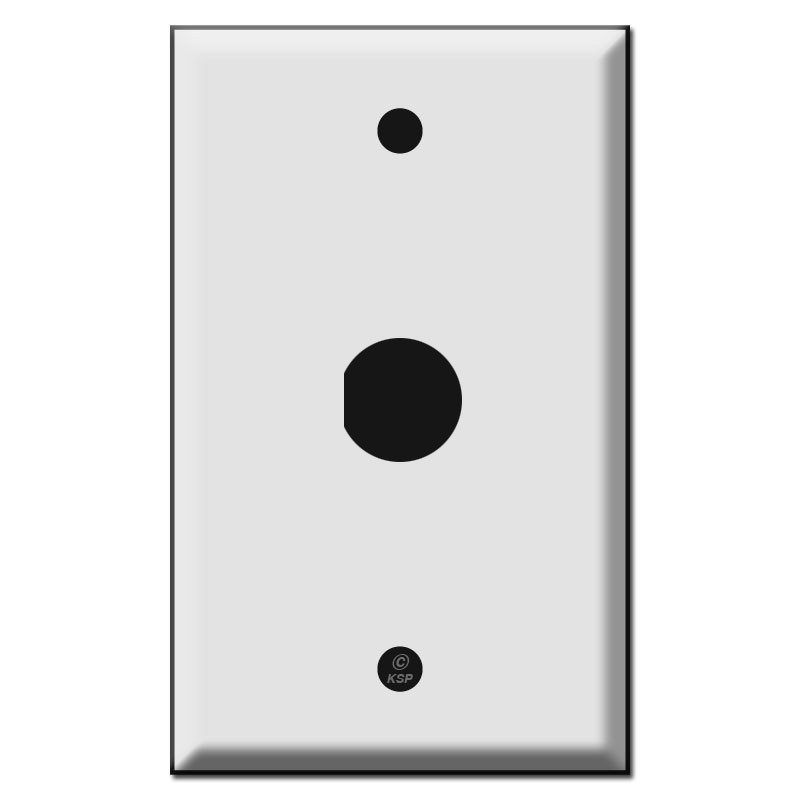 BNC Twinaxial Connector 3/4'' D Hole Wall Plate Covers