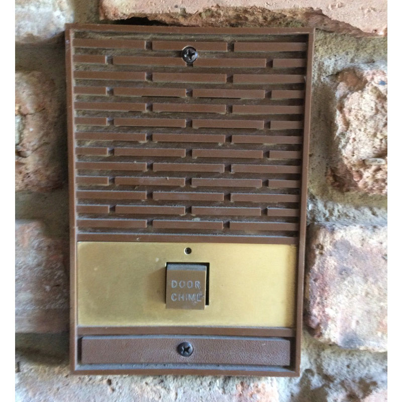 6'' Video Doorbell Plate for Nutone Intercom Box - 5.25'' Screw Holes