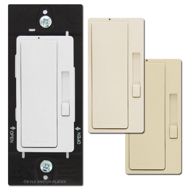 Ceiling Fan Wall Switch Controls - 3 Speed & Light