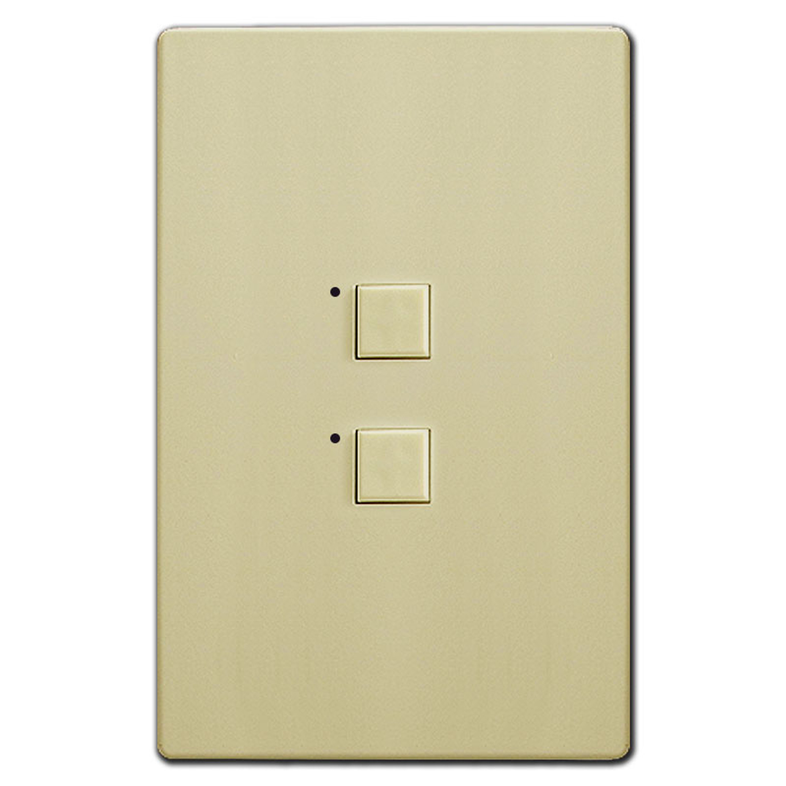 Touchplate Mystique Low Voltage 2 Switch Led Control Ivory