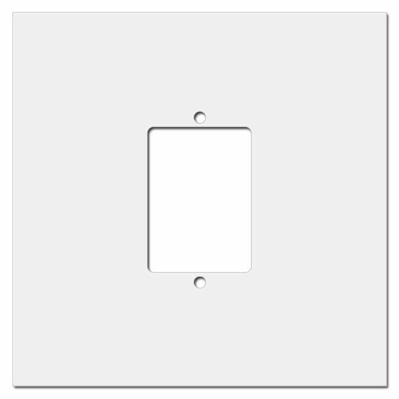 Jumbo 6'' x 6'' Light Switch Wall Plate Expander Extends Cover Size