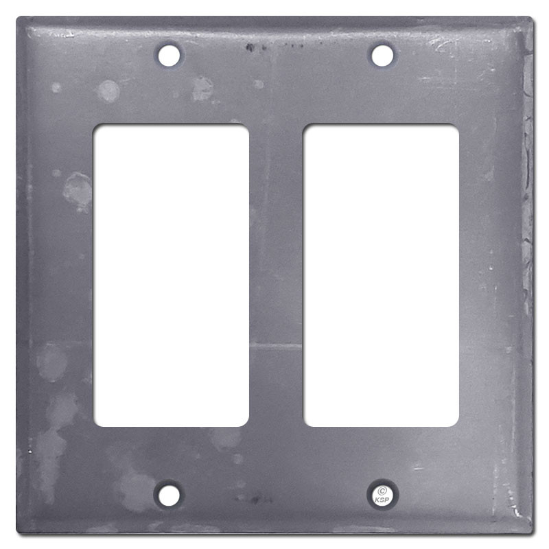 Raw Steel Wall Switch Plates & Outlet Covers